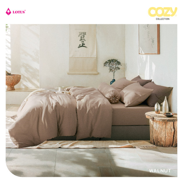 Bedding Set COZY Collection : WALNUT | Lotus Bedding